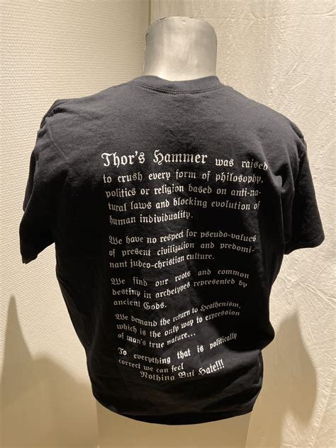 Thors Hammer T Shirt Steelfest