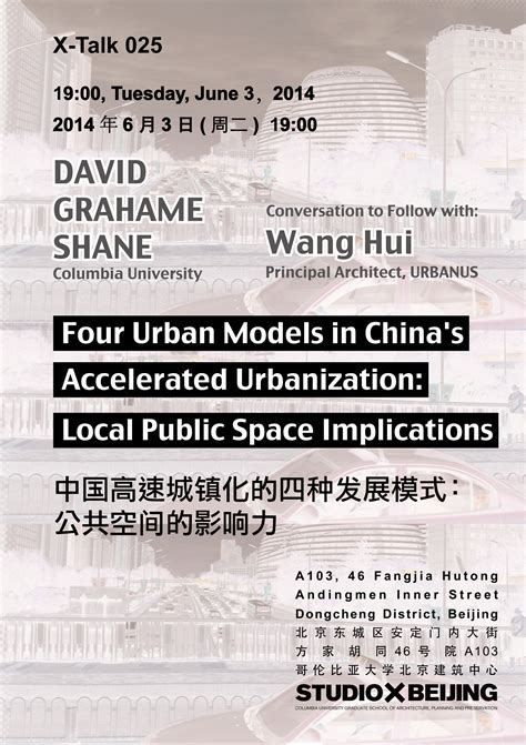 Gallery Of Lecture Four Urban Models In Chinas Accelerated