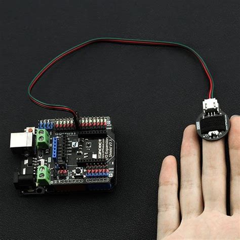 Dfrobot Gravity Heart Rate Sensor Heartbeat Detection Compatible With Arduino