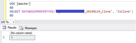 Sql Server Clone Databasedatabase Backed Up Csdn博客