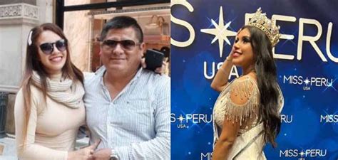 Clavito y su Chela Andrea Fonseca esposa del cantante coronada como Miss Perú USA