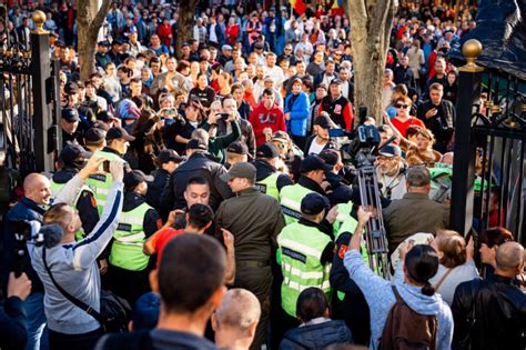 Maia Sandu Despre Protestul Din Centrul Capitalei Organizat De