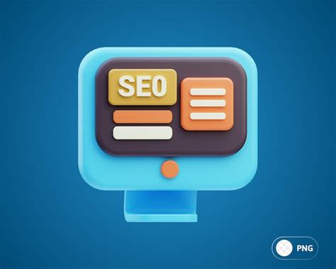 Premium Psd Search Engine Optimization Marketing 3d Illustration