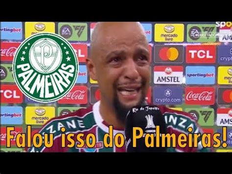 OLHA O QUE FILIPE MELO FALOU DO PALMEIRAS APÓS TÍTULO DA LIBERTADORES