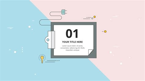 Minimal Modern Clean Style Powerpoint Template Etsy