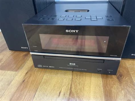 Sony Cmt Bx77dbi Micro Hi Fi Component System Dabfmamipodcd 107