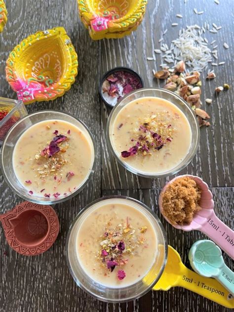 Kheer Indian Rice Pudding Food Mamma