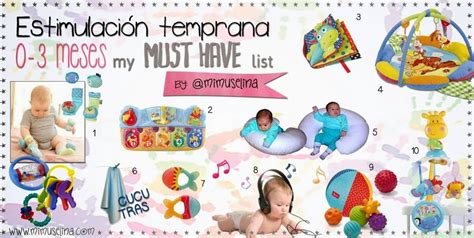 10 Estimulación Temprana Para Tu Bebe De 0 3 Meses By Mimuselina