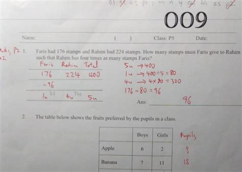 Mr Ng P5 Math Answers To Ws09
