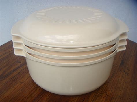 RESERVED For J Tupperware Stackable Microwave Cookware