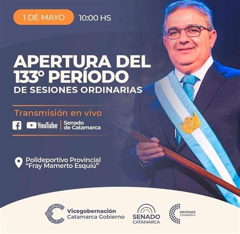 El Gobernador Jalil Abre Un Nuevo Período De Sesiones Ordinarias