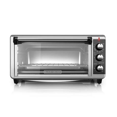 Black Decker Under Cabinet Toaster Oven Stainless Steel Cabinets Matttroy