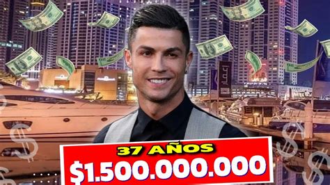 Cuánto DINERO gana CRISTIANO RONALDO Dinero en el Fútbol YouTube