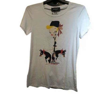Cotton Printed Girls Round Neck T Shirt At ₹ 250piece In Mumbai Id