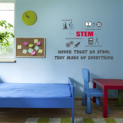 Stem Never Trust An Atom They Make Up Everything Science Atoms