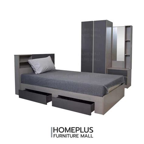 ชุดห้องนอน Bonne 3 5 ฟุต Home Plus เฟอร์นิเจอร์ สกลนคร