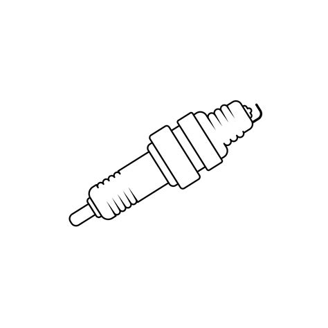 premium vector spark plug