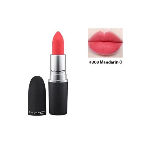 Mua Son Thỏi Lì Mac Powder Kiss Lipstick 308 Mandarin O Giá 390000