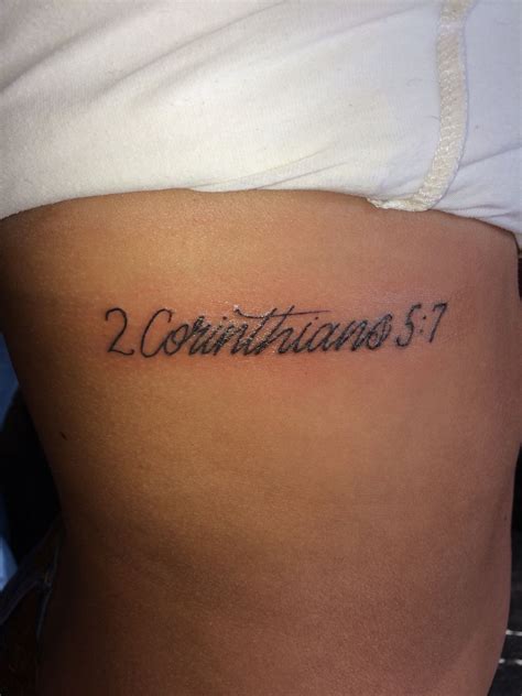 2 Corinthians 5 7 Tattoo