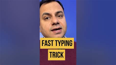 Fast Typing Trick Shorts Digitalmarketing Tricks Youtube