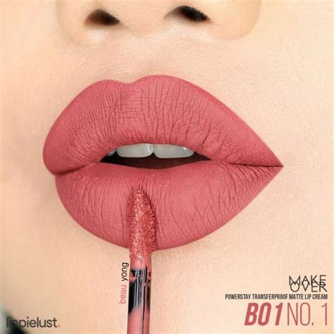 Jual Make Over Powerstay Transferproof Lip Cream B01 No 1 Di Seller