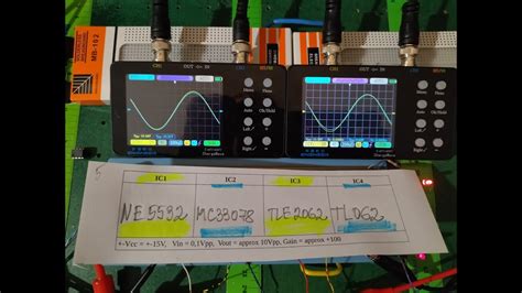 Ne5532 Mc33078 Tle2062 And Tl062 Comparison Of Dual Paralleled Operational Amplifiers For