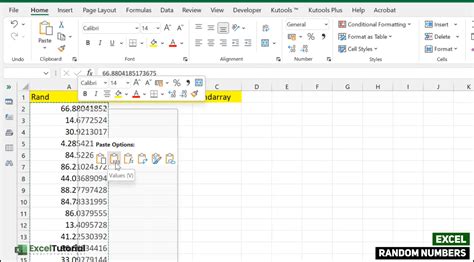 Easy Ways To Generate Random Numbers In Excel ExcelTutorial