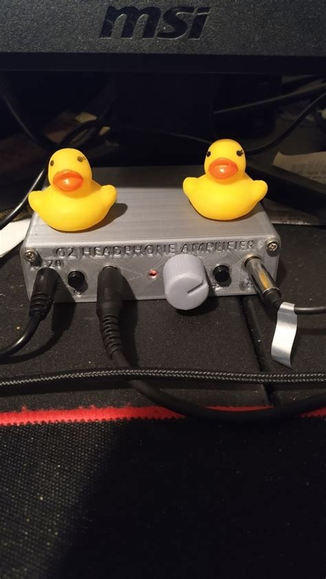 Free 3d File Objective 2 Amplifier Case Jds Labs 🎧・template To
