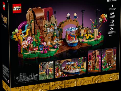 Lego Brings Willy Wonkas Chocolate Factory To Life With A Whimsical