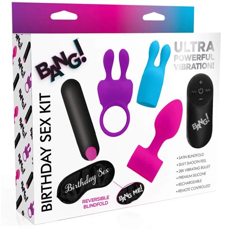 Remote Control Birthday Sex Kit Extreme Toyz