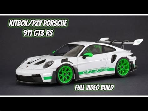 1 24 Porsche 911 Gt3 Rs Full Resin Model Kit Am02 0037 60 Off
