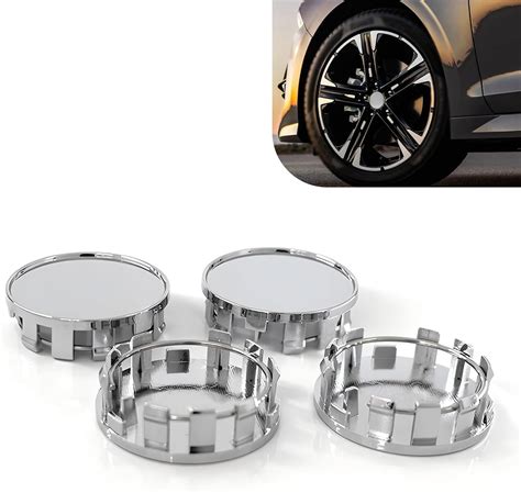 Fiknonk 4 Pcs Wheel Center Caps Abs Plastic Snap In Hub