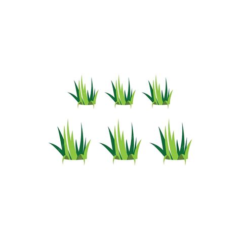 Premium Vector Grass Logo Vector Template