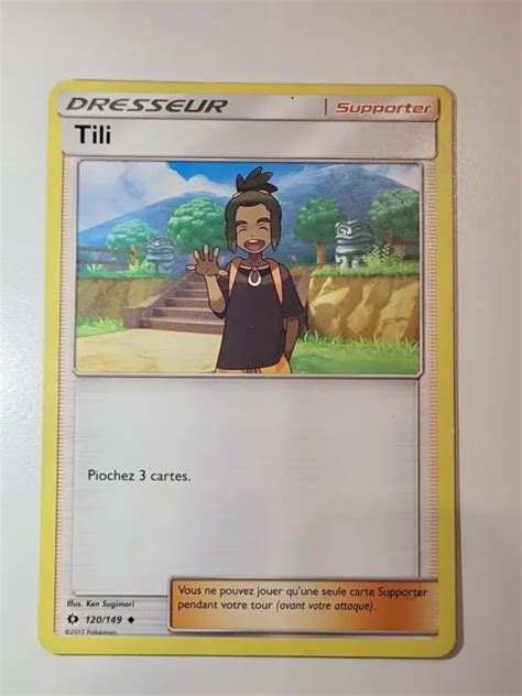 CARTE POKEMON TILI 120 149 Soleil Et Lune EUR 1 00 PicClick FR