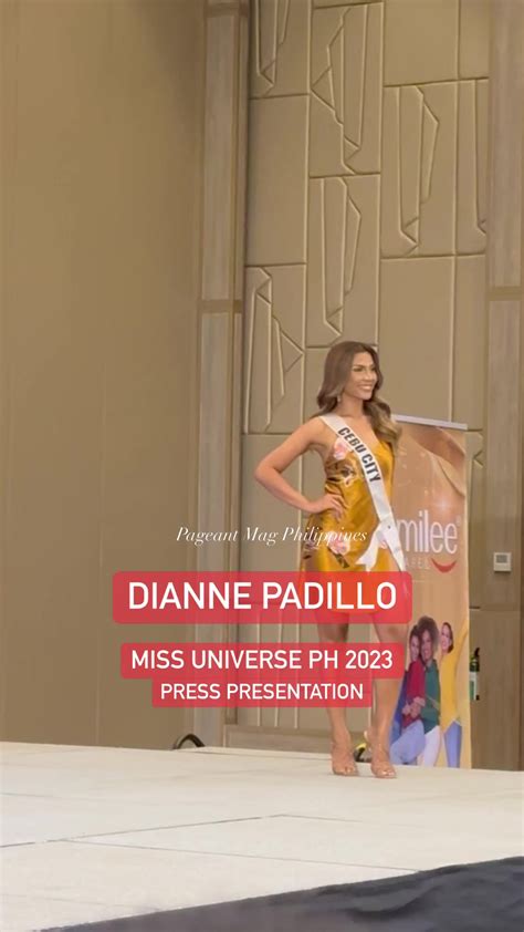 Dianne Padillo Of Cebu City Pageantmagphils Cebucity Muph2023