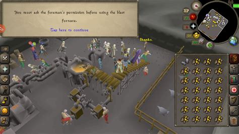 Why Cant I Smelt At The Blast Furnace I Smelted Before But This