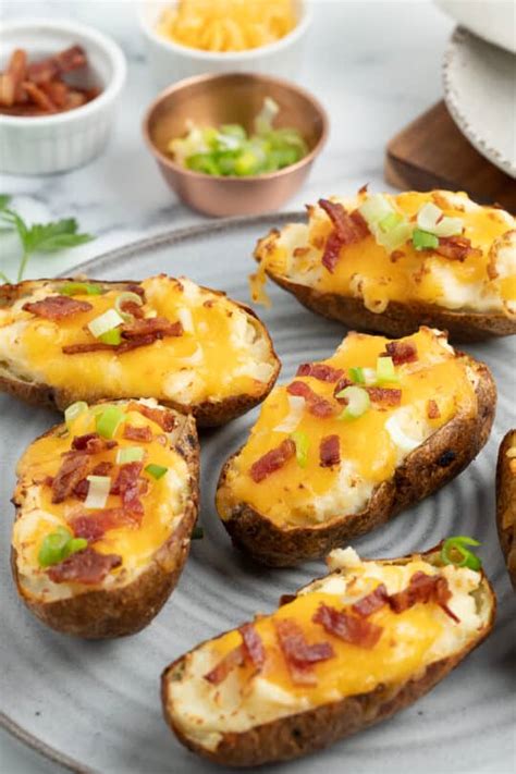 Air Fryer Twice Baked Potatoes Sustainable Cooks