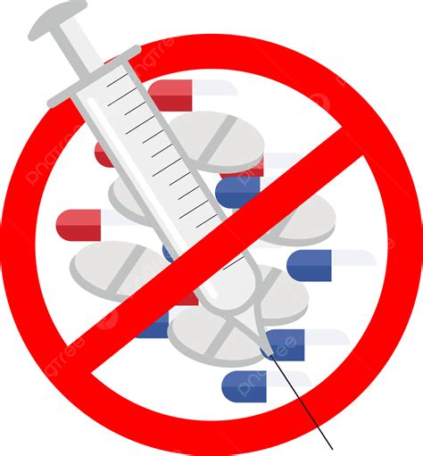 Say No To Drug Clipart Hari Anti Narkoba Internasional Vector Clipart