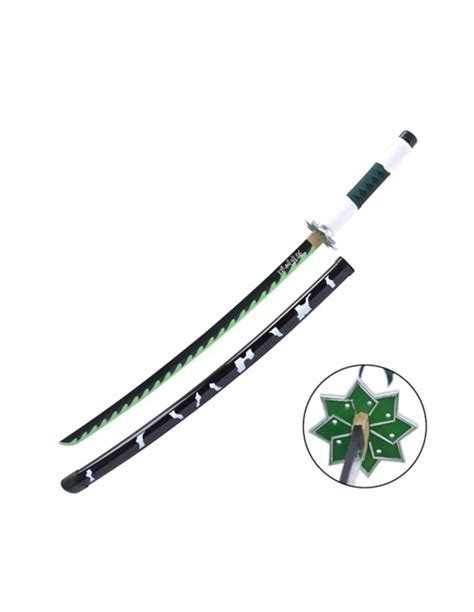 Sanemi Shinazugawa Bamboo Katana From Kimetsu No Yaiba 98 Cm ⚔️