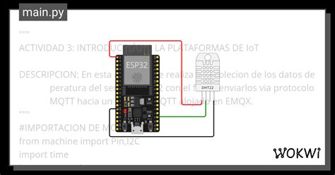 actividad3 mqtt emqx graphana wokwi esp32 stm32 arduino simulator