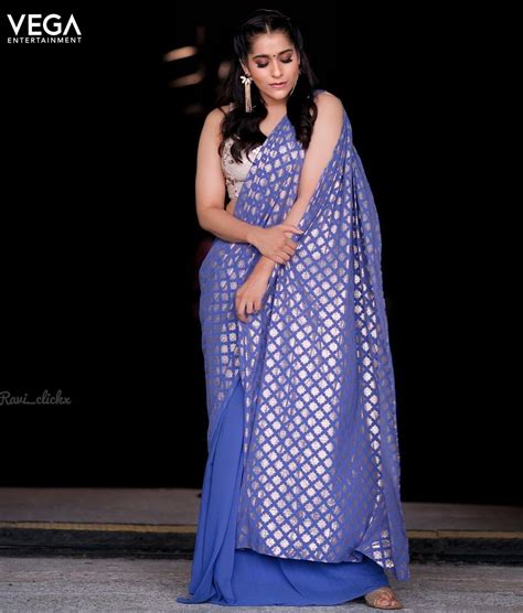 Staggering Looks Of Rashmi Gautham Stills In Saree Glam Actress