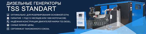 Магазин бензиновых и дизельных генераторов ТСС в Ростове-на-Дону