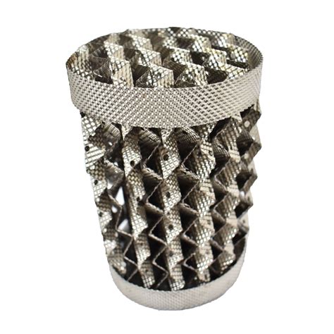 Structured Column Packing Illuminated Extractors