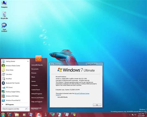 Windows 7 Menu