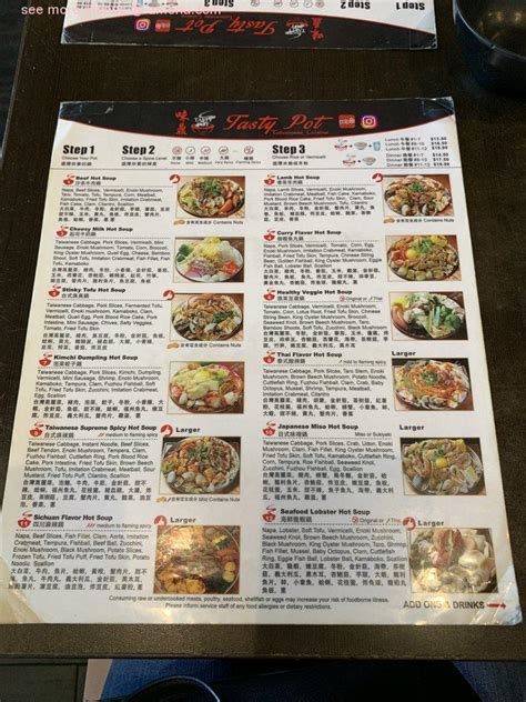 Online Menu Of Tasty Pot Restaurant Sacramento California 95823 Zmenu