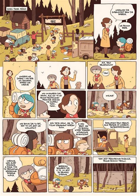 Hilda 4 Hilda I Czarna Bestia Przykładowe Plansze 6 Aleja Komiksu