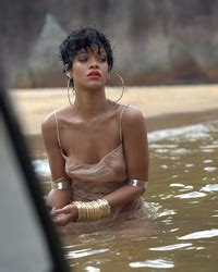 Nudity Rihanna Topless Vogue Brazil Photoshoot Outtakes