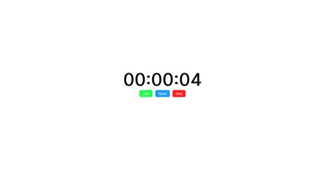 Github Nailtonvital Chronometer A Simple Chronometer Made With Pure Javascript