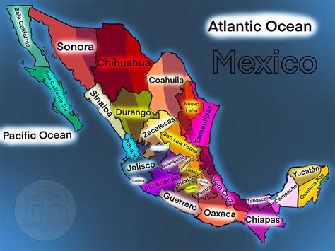 Mexico Map Once Upon A Homeschooler
