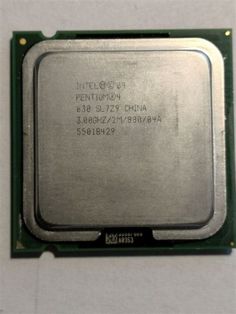 Intel Pentium 4 Cpu 3 00 Ghz 630 Sl7z9 Gebraucht In Brütten Für Chf 15 Mit Lieferung Auf